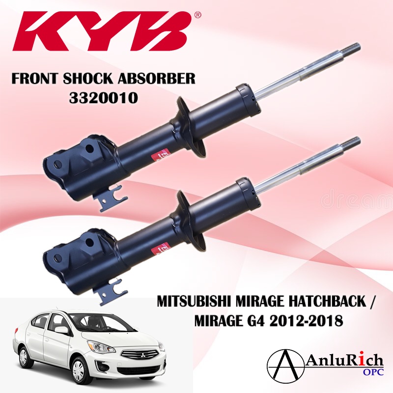 KYB FRONT SHOCK ABSORBER SET FOR MITSUBISHI MIRAGE HATCHBACK / MIRAGE ...