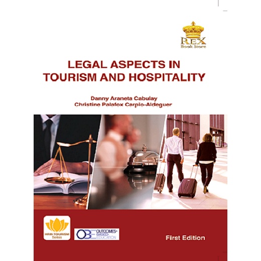 Legal Aspects in Tourism and Hospitality (2020 Edition) | Shopee ...