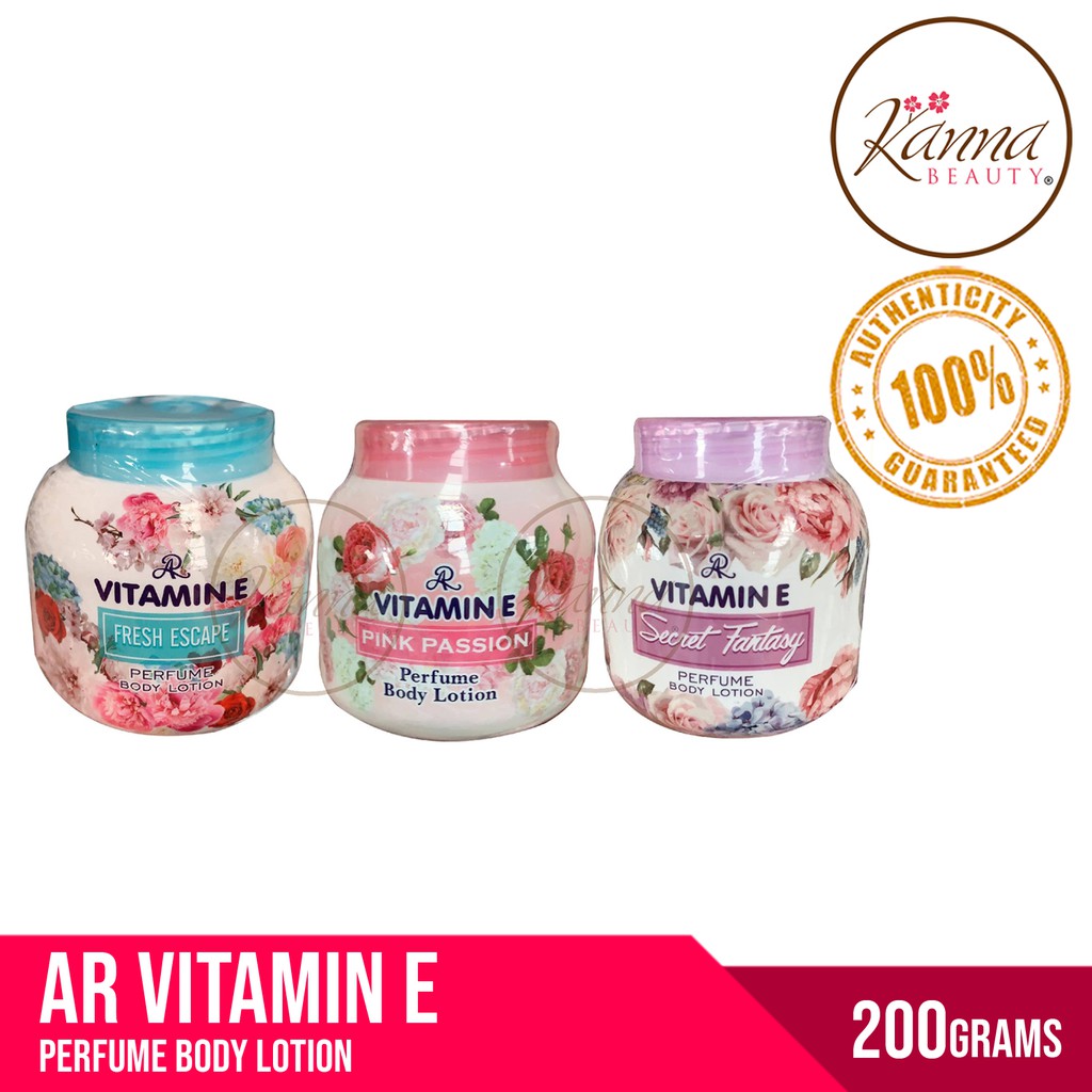AR Vitamin E Body Lotion - 100% Original from Thailand | Shopee Philippines
