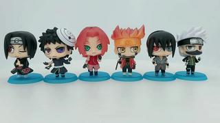 Naruto Chibi Mosquito Repellent Eyed Team Figure Set Naruto Sasuke ...