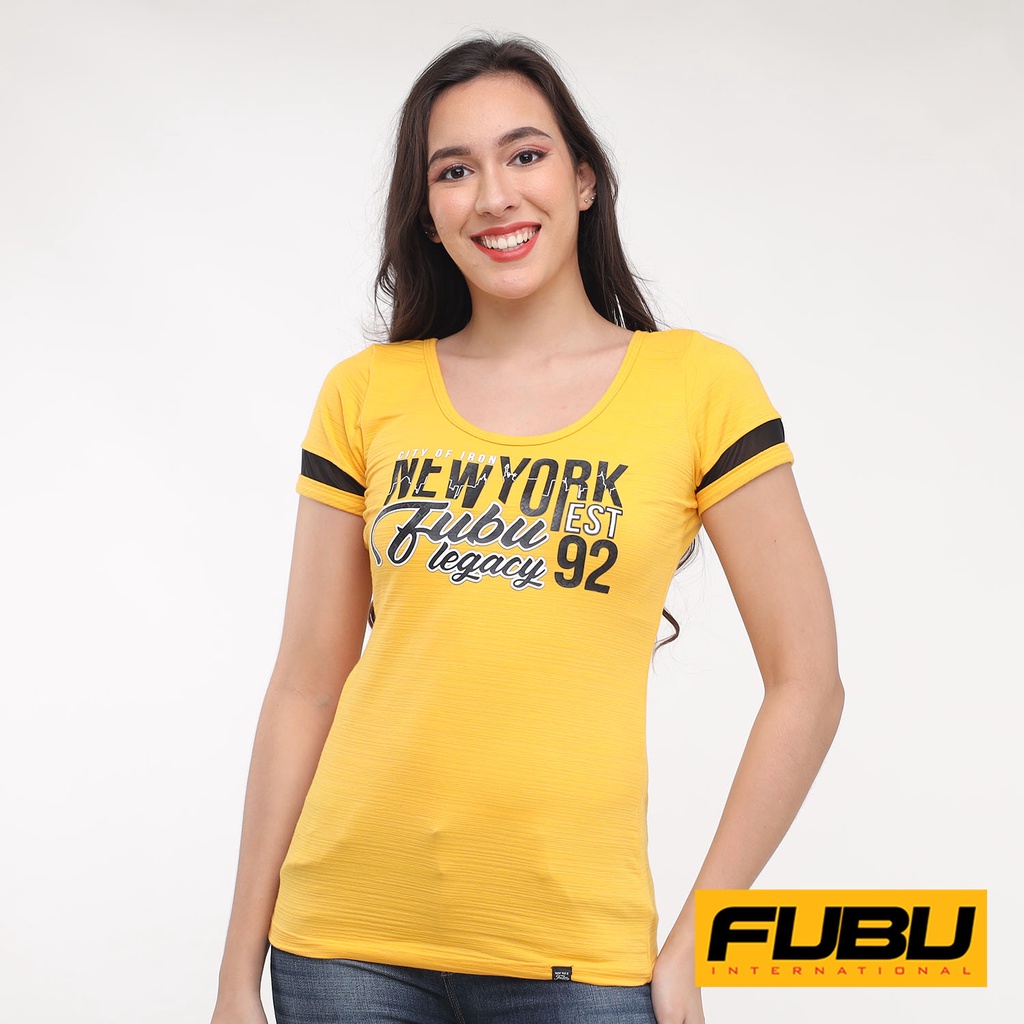 Fubu Girls Fashion Blouse QGT19-0158 (Yellow) | Shopee Philippines