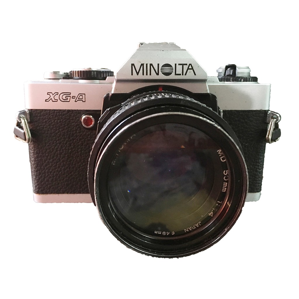 Minolta XG-A camera with 50mm f/1.4 lens | Shopee Philippines