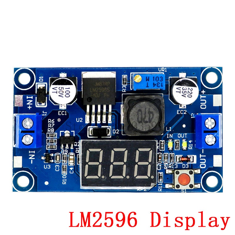 LM2596 LM2596HVS power supply module DC-DC BUCK 3A adjustable buck module regulator ultra ...