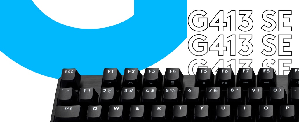 Logitech Gaming Keyboard G413 SE Full Size Mechanical Backlit Kb w ...