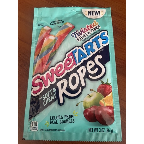 SweeTARTS Twisted Rainbow Ropes, 3 Oz | Shopee Philippines