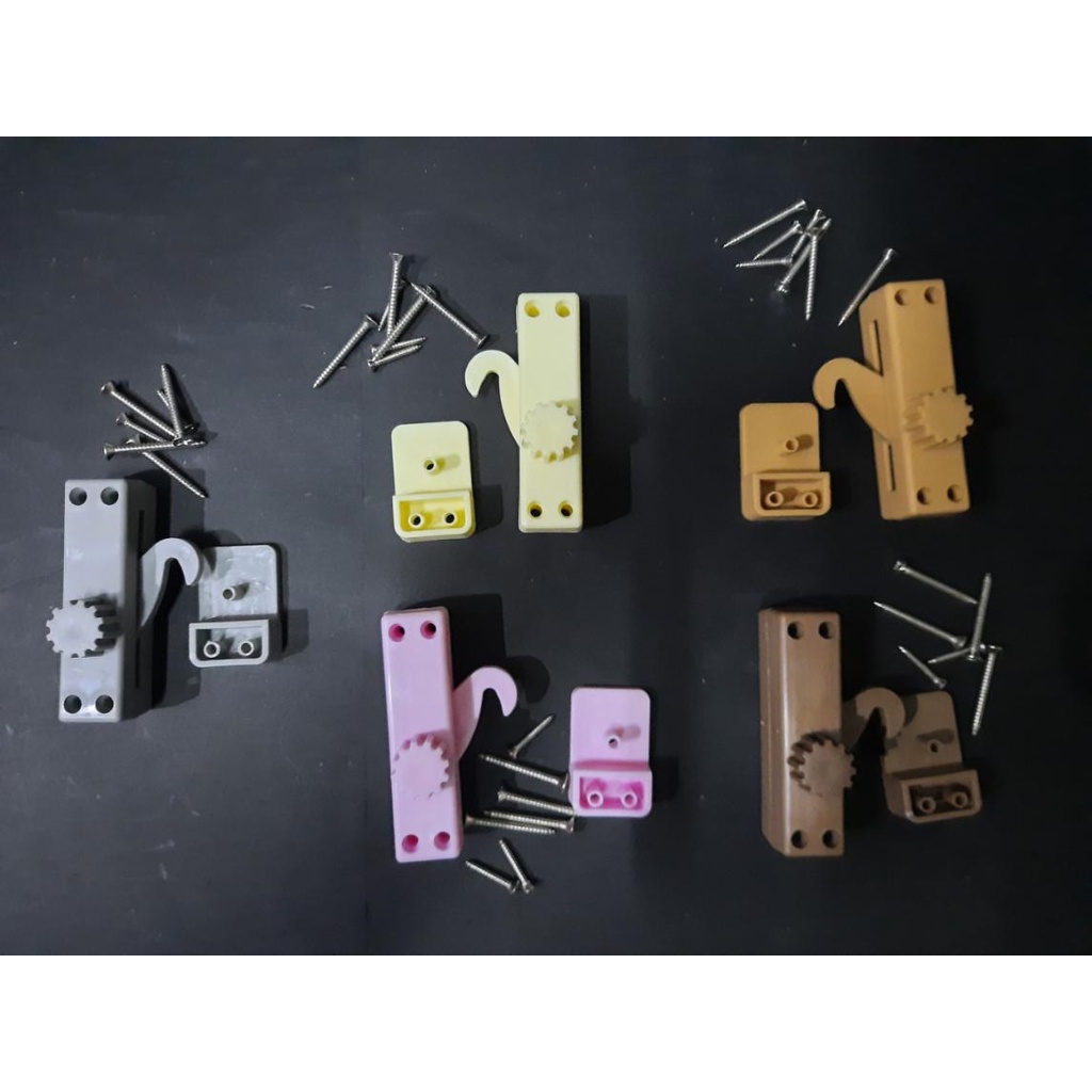 Plastic Folding Door Lock/ PVC Sliding Door Lock/ PVC Folding Door Lock ...