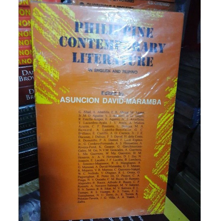 Philippine Contemporary Literature by Maramba | Shopee Philippines