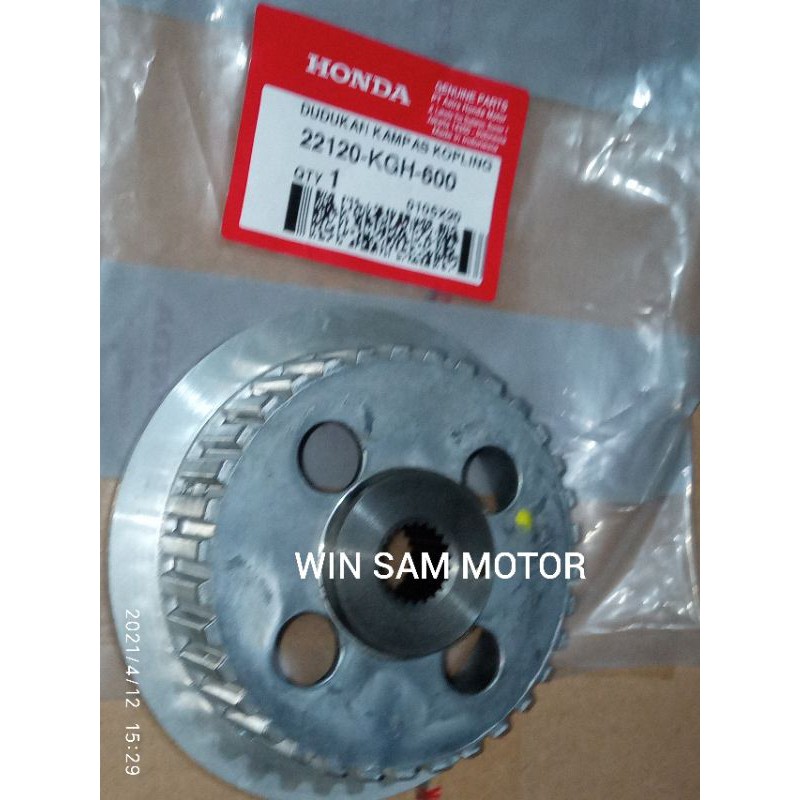 Honda CS1 SONIC 125 old ORIGINAL clutch lining housing ORIGINAL AHM ...