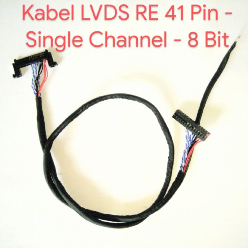 Lvds RE 41 Pin Single Channel 8 Bit Panel Wire Cable | Shopee Philippines