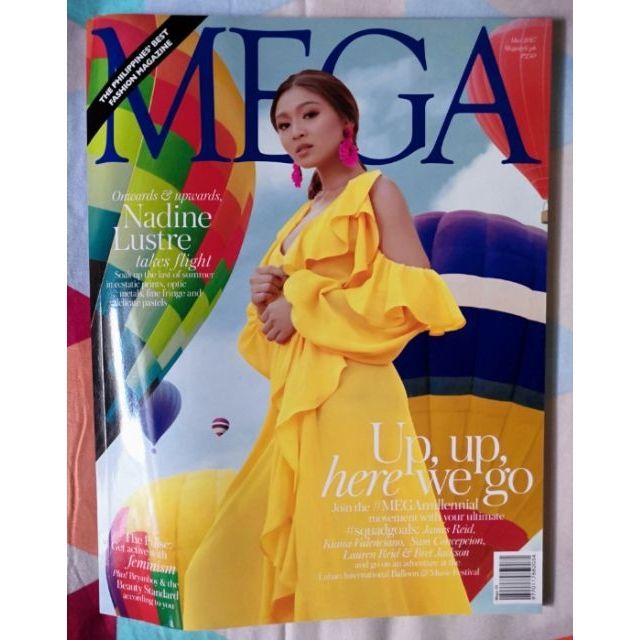 MAGAZINE | JaDine | James Reid | Nadine Lustre | Mega | Maymay Georgina ...