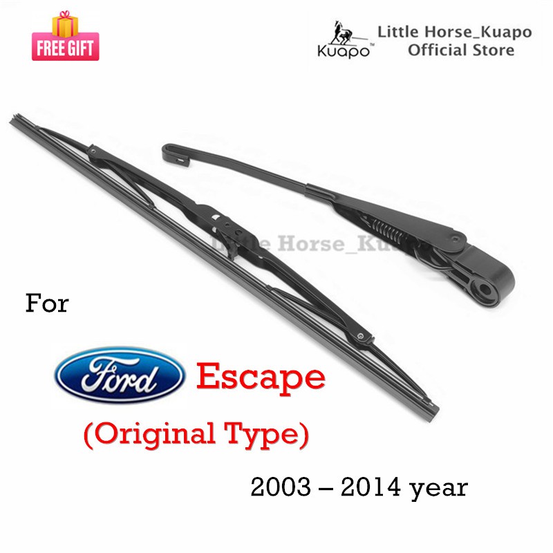 (Kuapo Quality) Ford Escape Rear Wiper Assembly (Set/Arm/Blade/Nut ...
