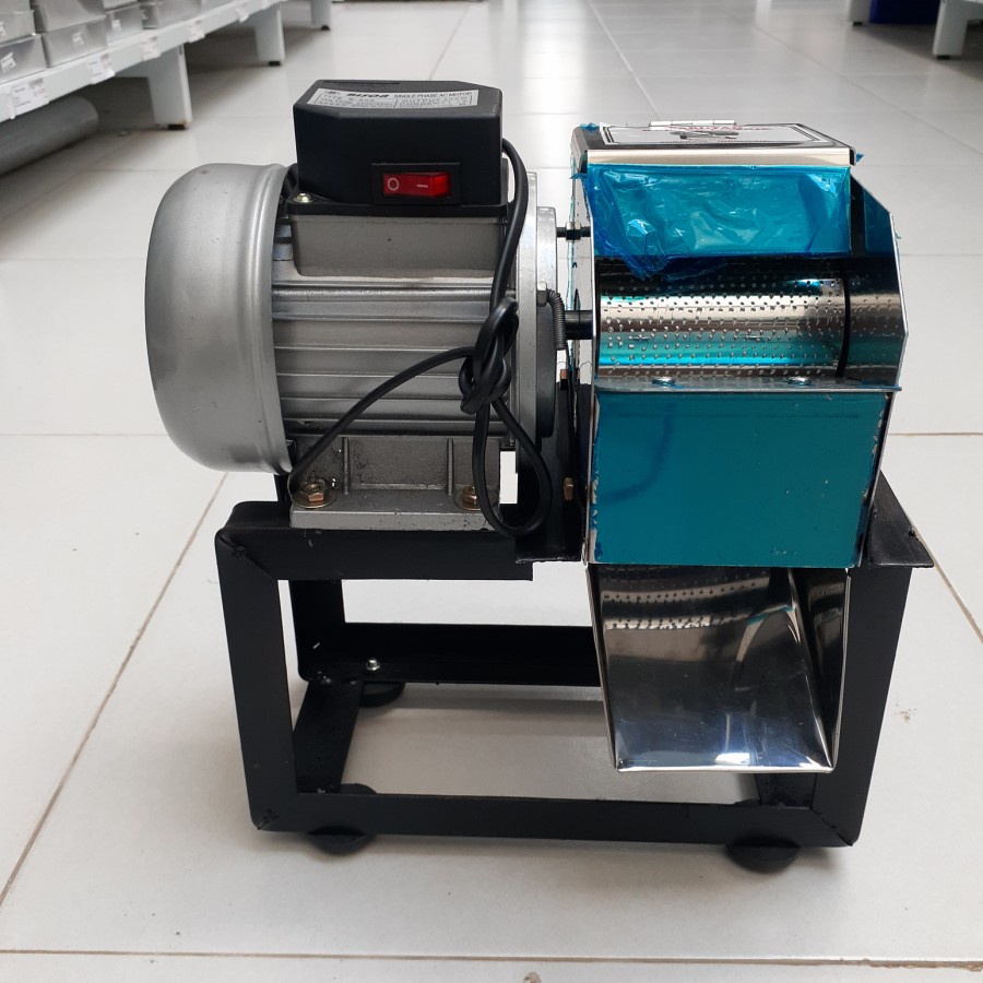 MESIN Coconut Grater Machine BISON Electric Funnel / Cassava Grater ...