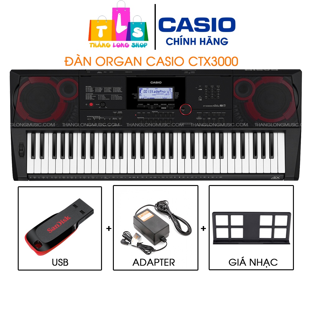 [Genuine] Casio CTX3000 Mobile organ - Casio Keyboard CTX 3000 | Shopee ...
