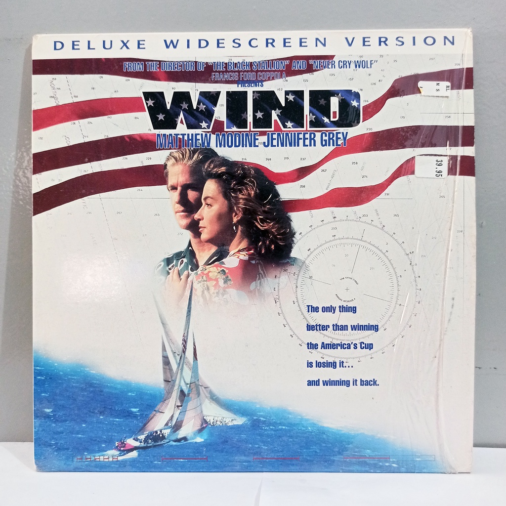 12 INCHES LASERDISC MOVIE - Wind (1992) - Jennifer Grey, Matthew Modine ...