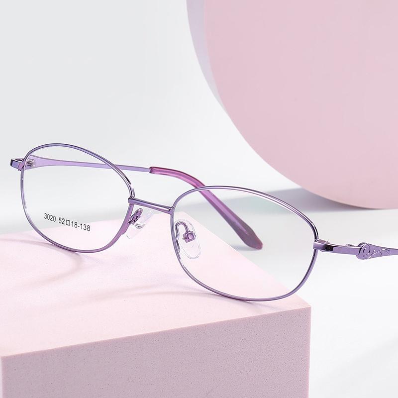 Trend Women Optical Frame Glasses Titanium Alloy Eyeglasses Female ...