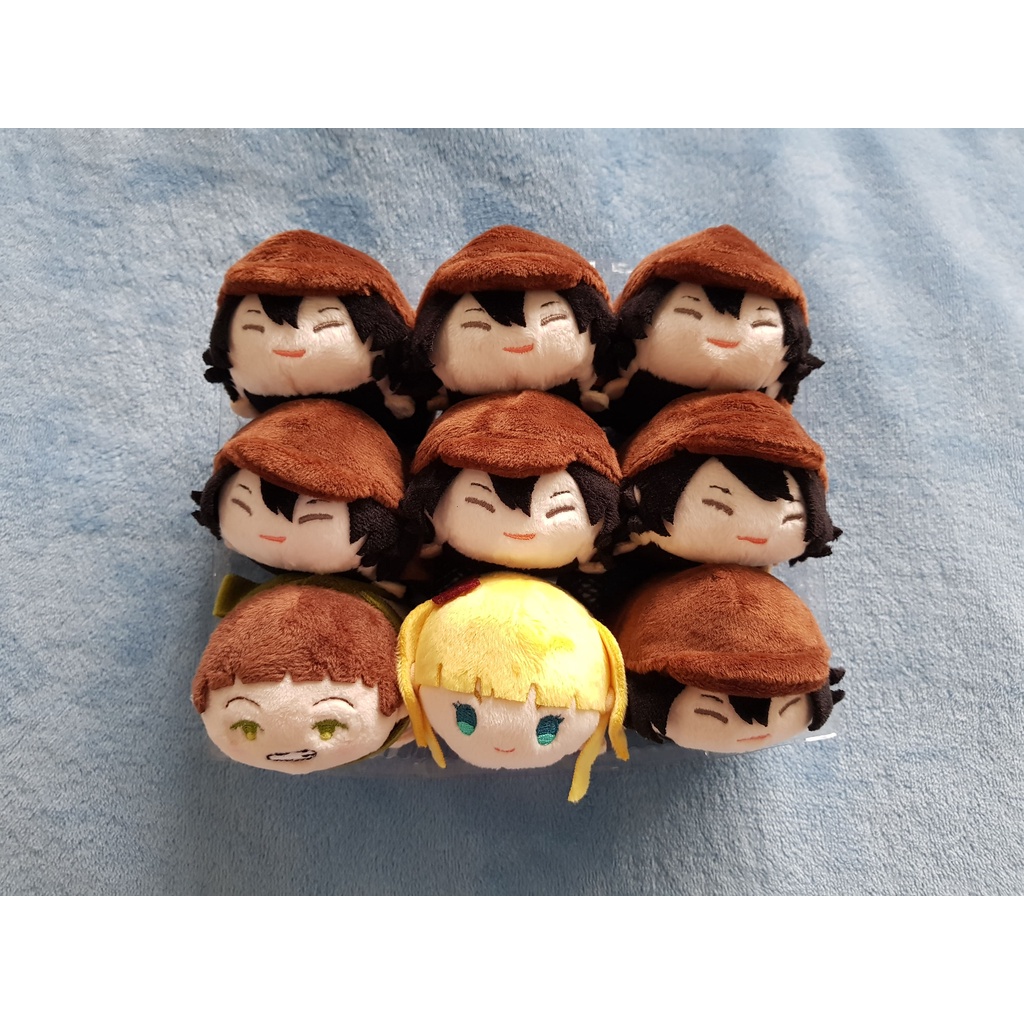 ☜Bungo Stray Dogs Mochi Mascot Plush Charm Anime Bungou Stray Dogs Bsd ...