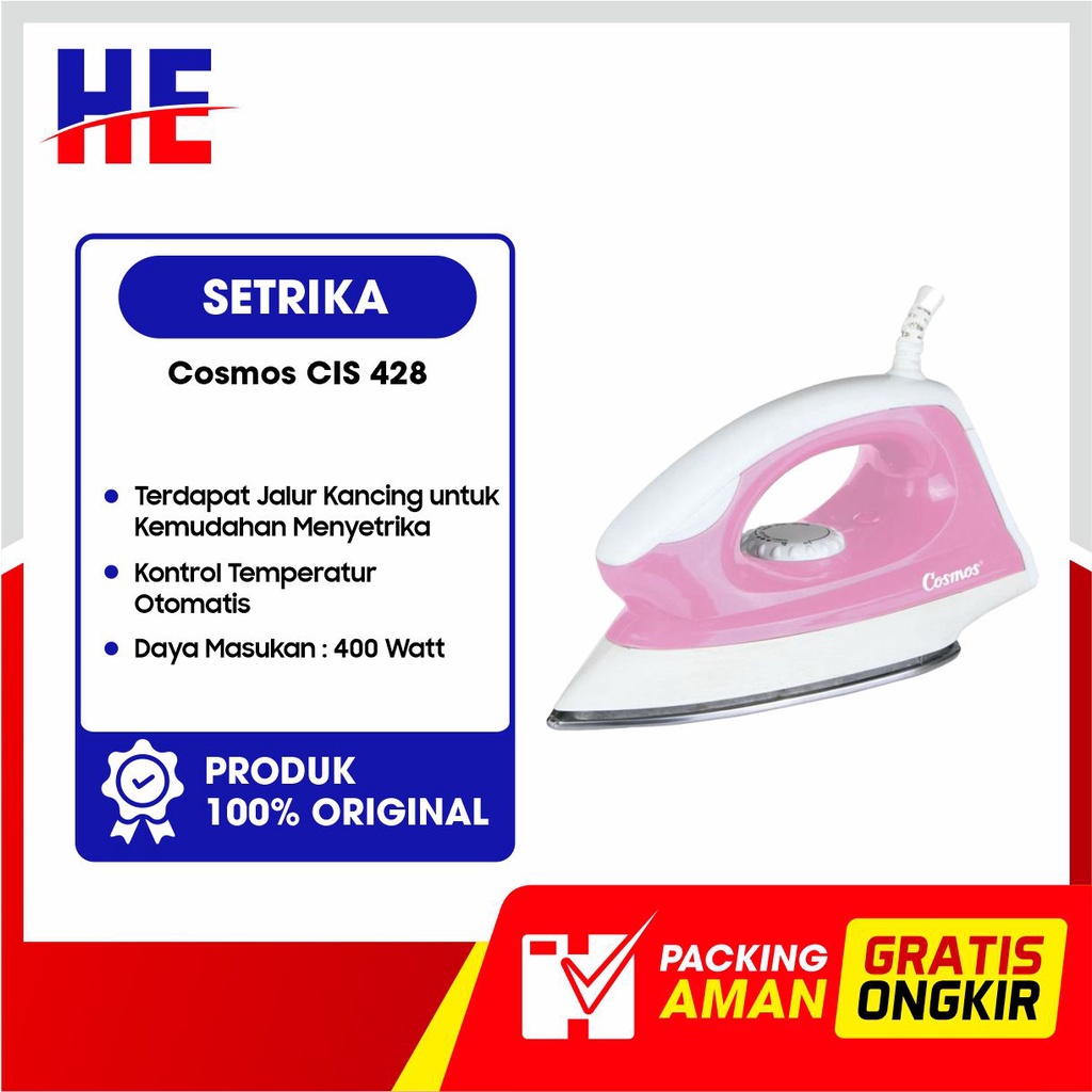 Cosmos CIS 428 Iron Official Warranty | Shopee Philippines