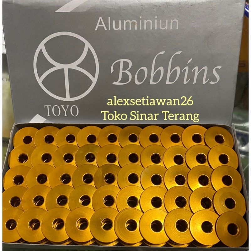 MESIN Gold juki Spool - high speed bobbins Sewing Machine Spool ...