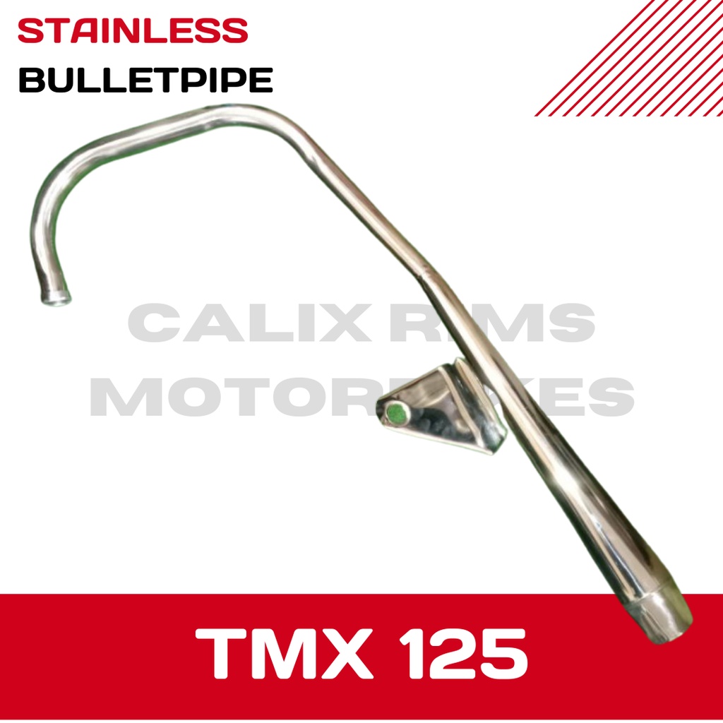 Stainless Bullet Pipe TMX 125 (202) | Shopee Philippines
