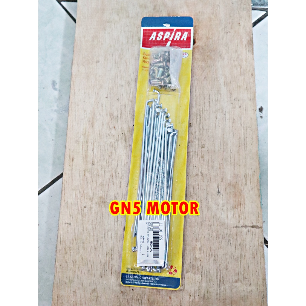 RUJI FINGER JERUJI REAR WHEEL HONDA ASTREA 800 GRAND LEGEND PRIMA STAR ORIGINAL ASPIRA 11-10-159 ...