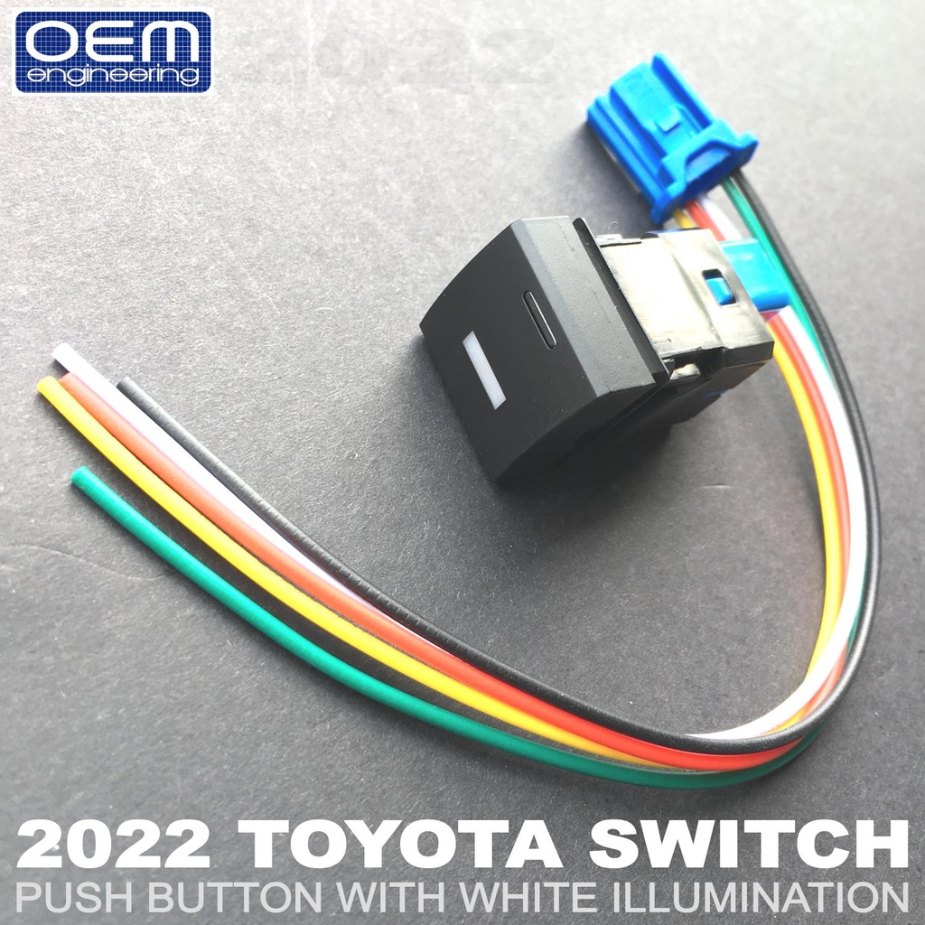 OEM Engineering PUSHBUTTON SWITCHES (Toyota- specific) 2022. | Shopee ...