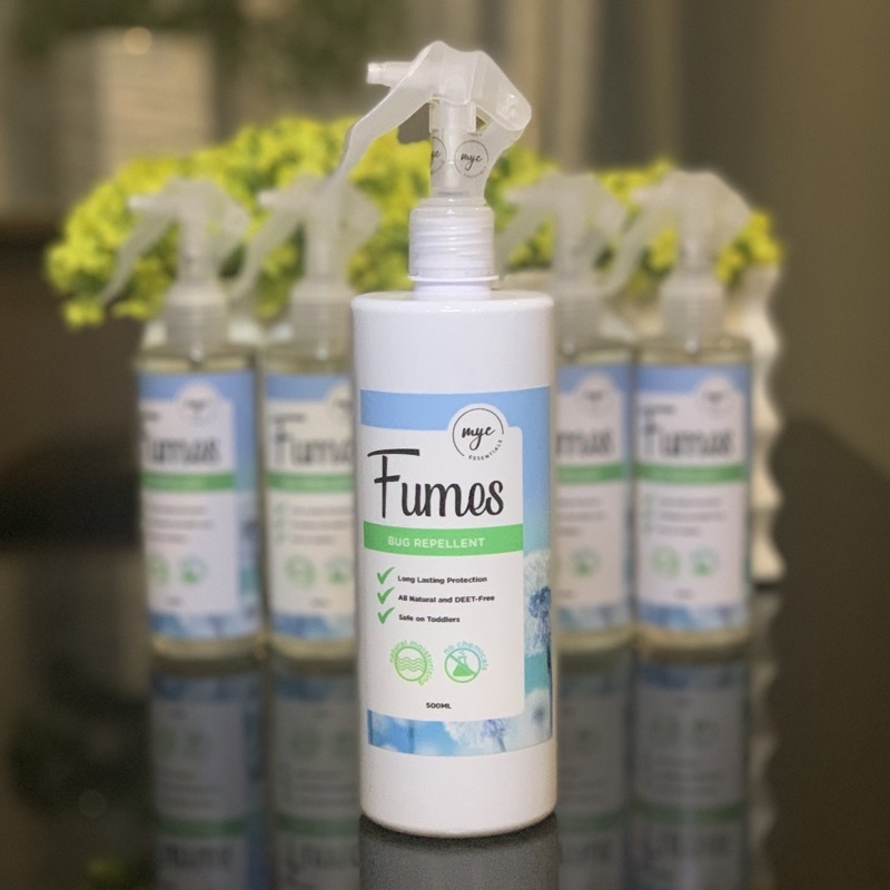 Fumes Skin Protect 500ml Spray | DEET-Free | Safe for 6mos+ | Shopee ...