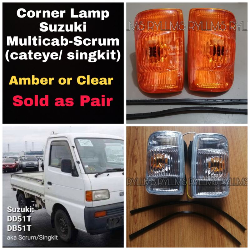 Corner Lamp Suzuki Multicab Scrum (cat eye/singkit) sold as pair ...