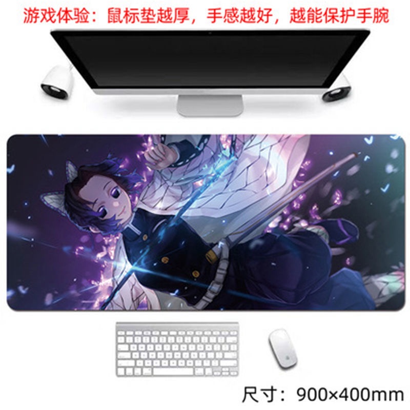 Demon Slayer Anime Mouse Pad Nezuko Tanjirou My Wife Zenitsu Oversized ...