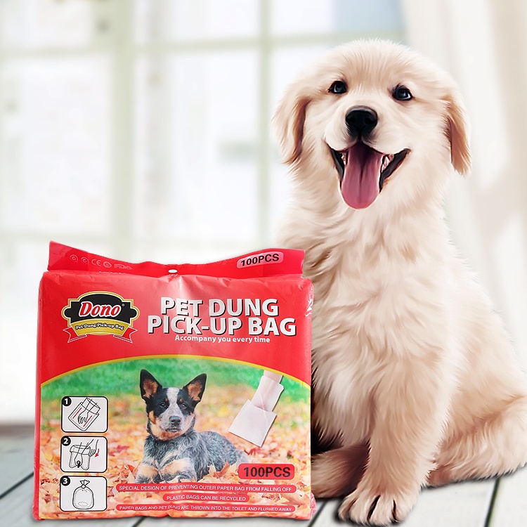 Dono Pet Dung Pick-up Bag 100pcs per Pack | Shopee Philippines