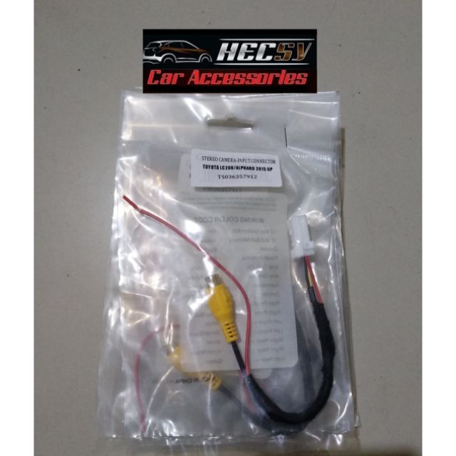 Land Cruiser Lc200 2019 2020 Socket Harness for Rear Reverse Oem Cam ...