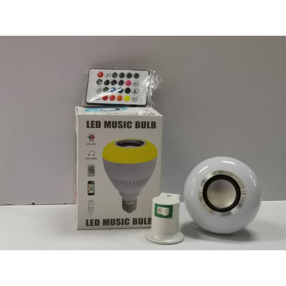 LED MUSIC BULB (led light & play music) | Shopee Philippines