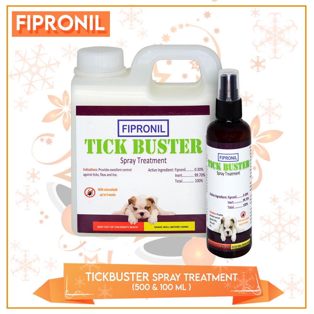 Tick Buster anti garapata spray 500 ml with 100 ml | Shopee Philippines