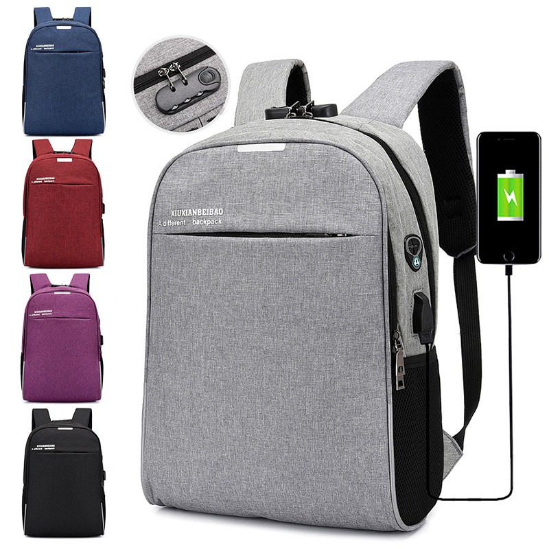 Korean version backpack men's travel backpack large capacity multi ...
