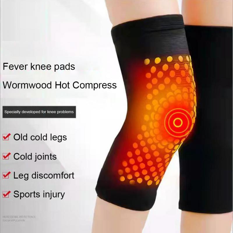 2Pcs Self Heating Support Knee Pad Knee Brace Warm for Arthritis Joint ...