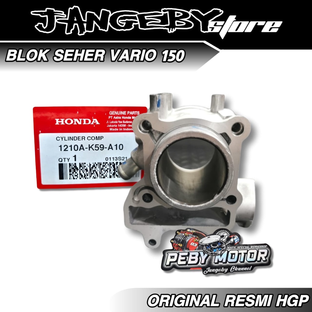 Block Piston Vario 150 Official ORIGINAL HGP Jangeby Store | Shopee ...
