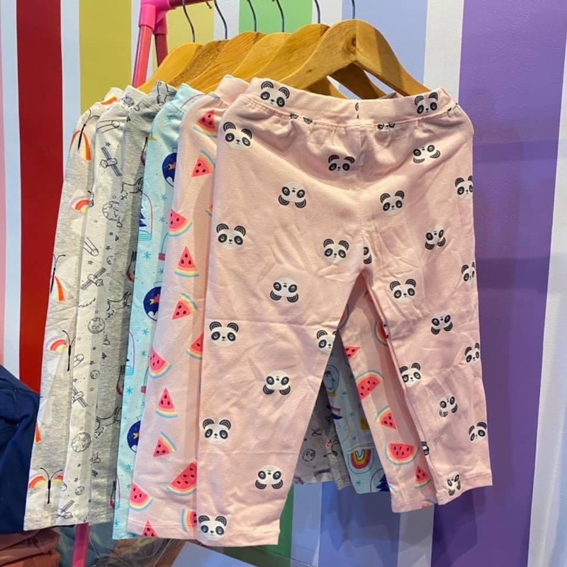 3pcs Cute Comfy Trendy Prints Leggings 6-18 months / Bundle Leggings ...