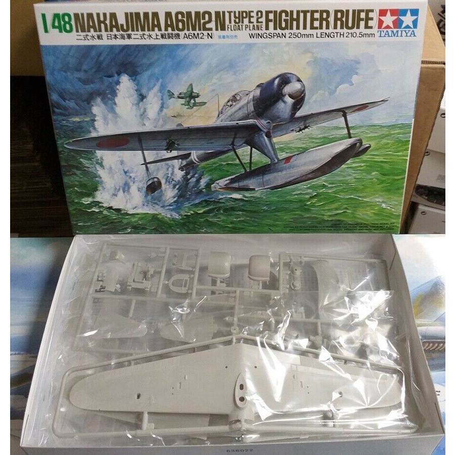 1/48 Nakajima A6M2 N Type2 sail plane Tamiya 61017 aircraft model ...