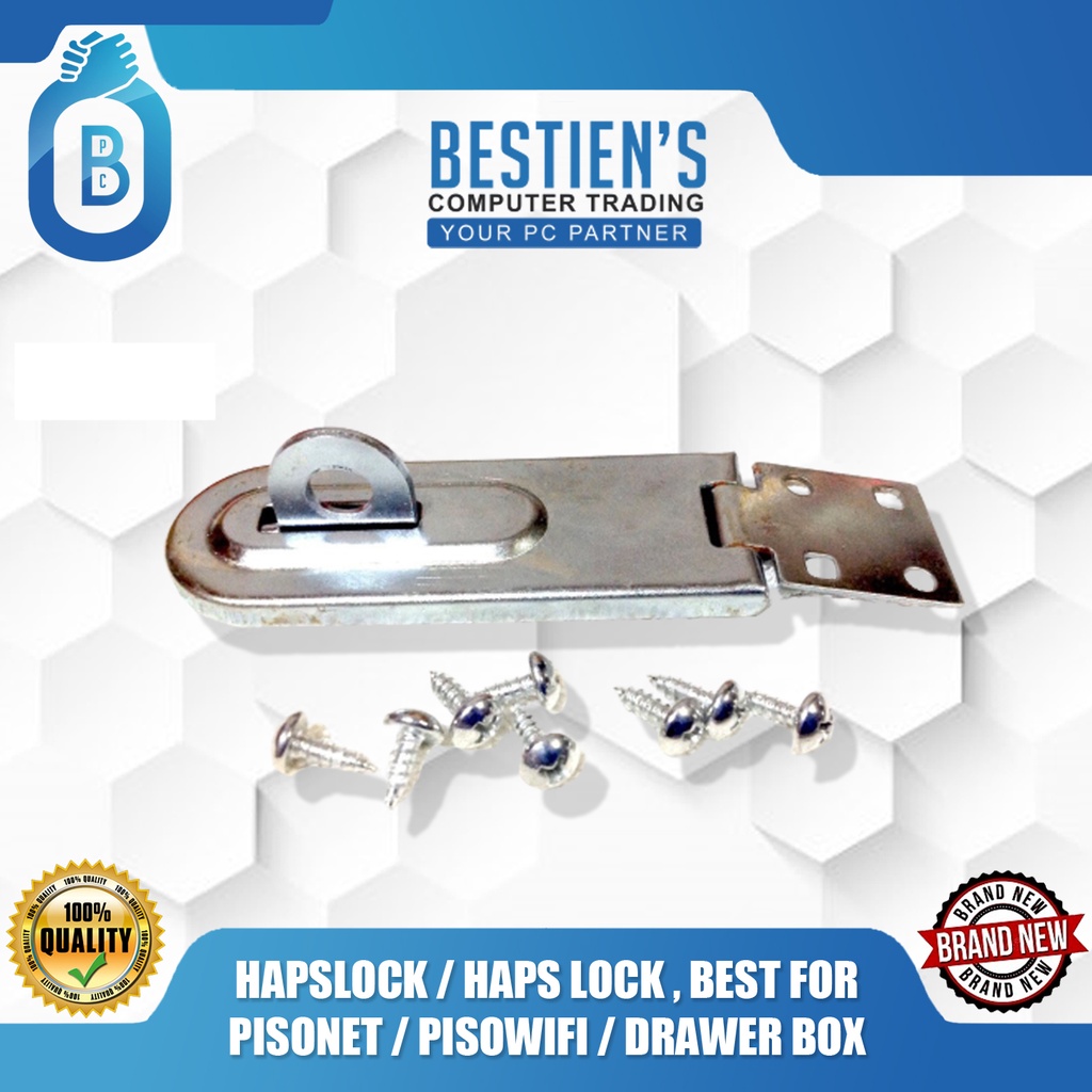HAPSLOCK / HAPS LOCK , BEST FOR PISONET / PISOWIFI / DRAWER/ CABINET ...