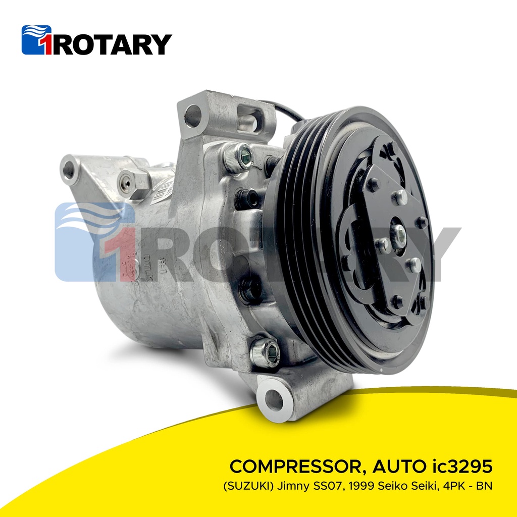 1Rotary Auto Compressor (Suzuki) Jimny SS07, 1999 Seiko Seiki, 4PK - BN ...
