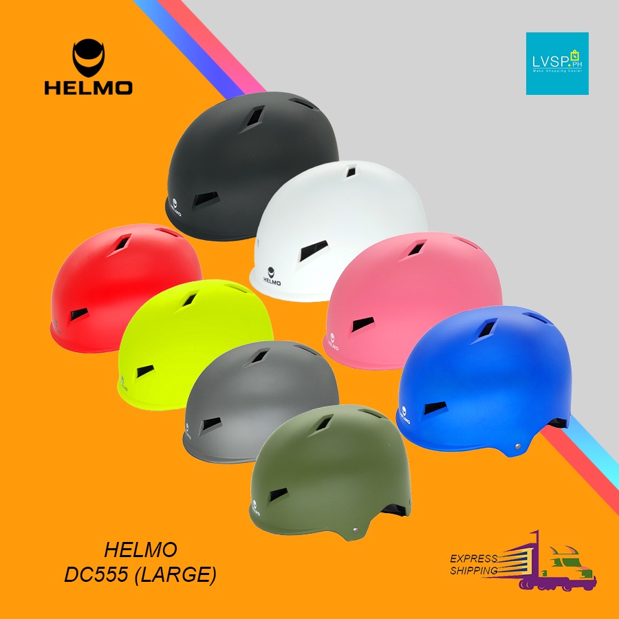 HELMO ROAD BIKE and SPORTS HELMET DC555 LARGE | Shopee Philippines