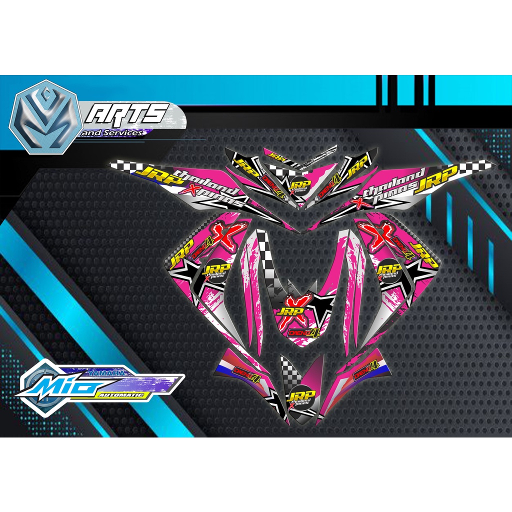 Mio i 125 Decals JRP Full body set Assorted colors | Shopee Philippines