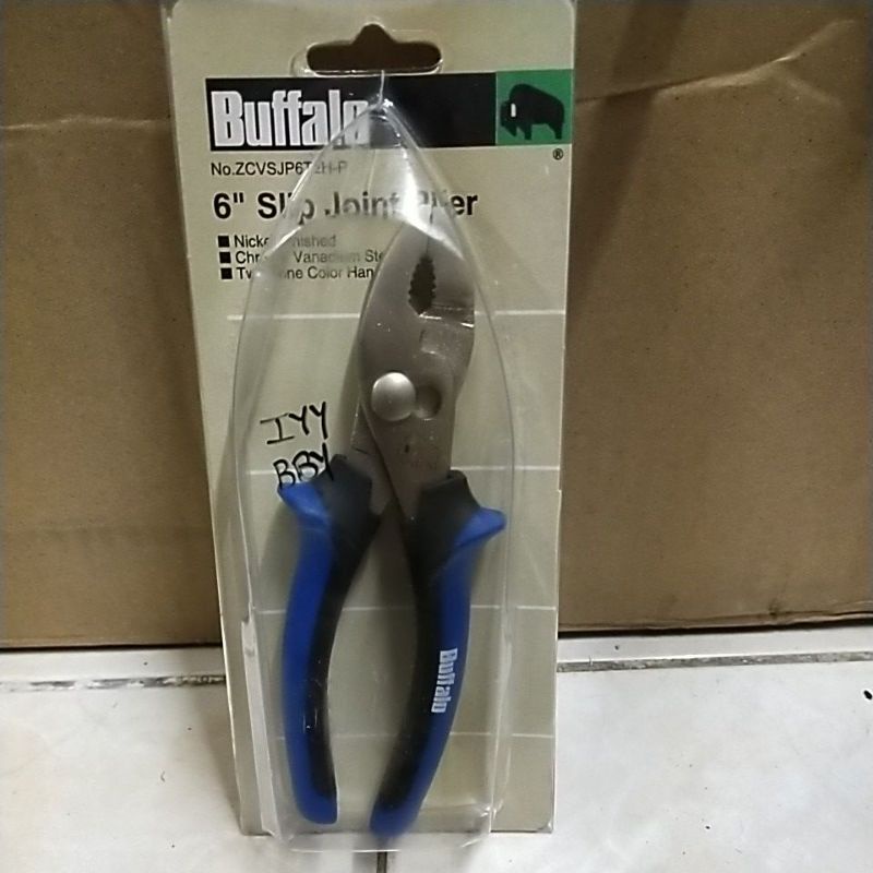 Buffalo 6" slip joint plier pliers | Shopee Philippines