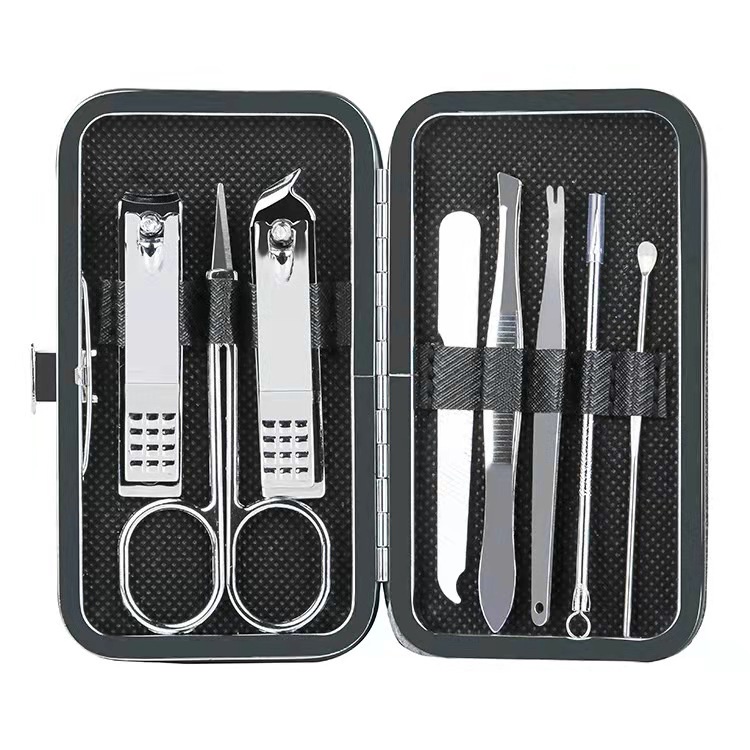 [Ready Stock]8 in1 Manicure Set Nail Clipper Set Stainless | Shopee ...