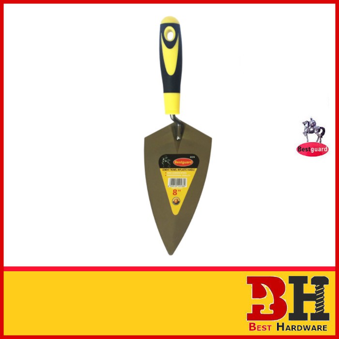 [ BEST HARDWARE ] Bestguard E374 Cement Trowel With Plastic Handle 8 ...