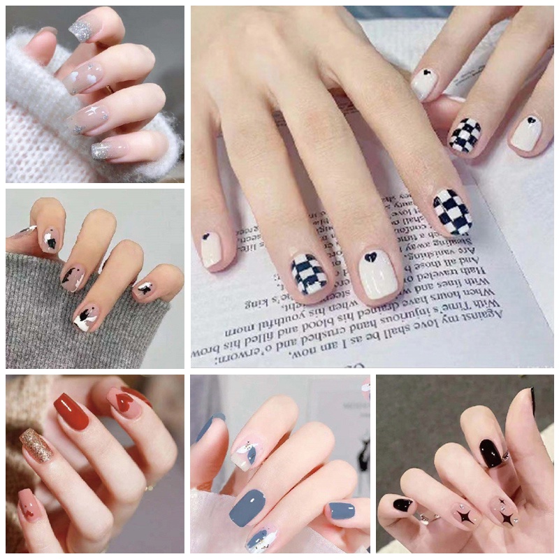 (Not UV Sticker) DA341-360 Finger DIY Normal Nail Sticker Fashion ...