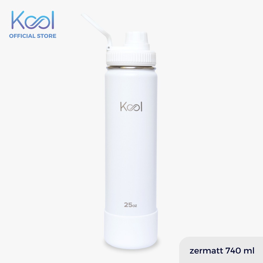 Kool Insulated Stainless Steel Water Bottle With Silicone Boot ...