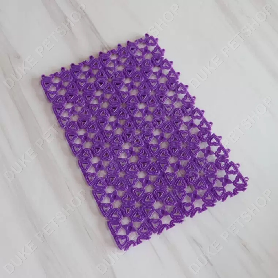 Multifunctional Splicing Plastic Mat Pet Dog Cat Pad Mesh Mat Bathroom ...
