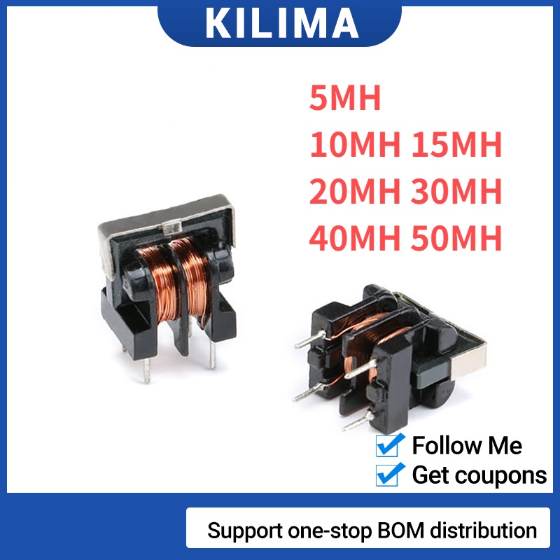 5Pcs UU9.8 UF9.8 Common Mode Choke Inductor 7Values 10mH 20mH 30mH 40mH ...