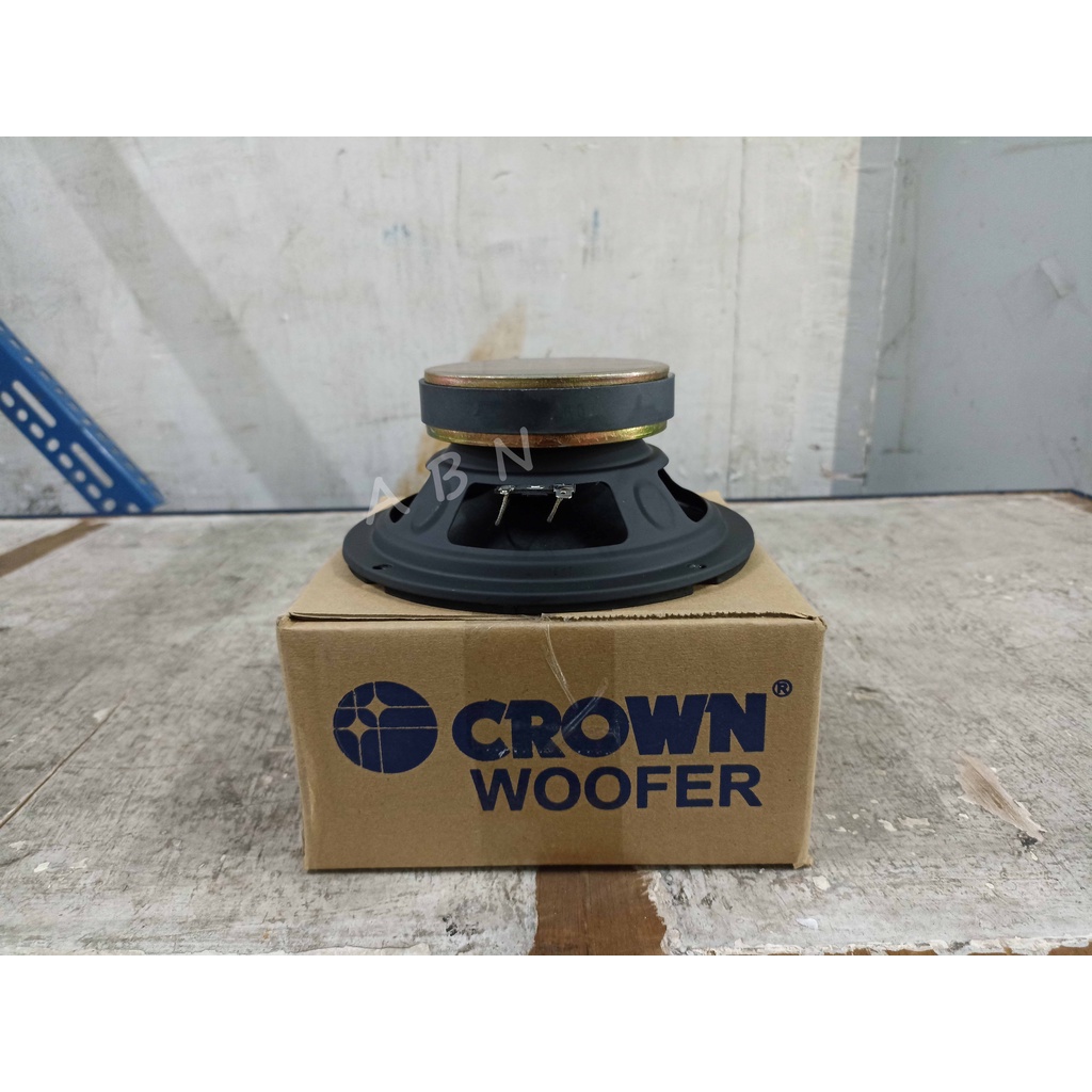Woofer Speaker 80Watts Crown HW 6508 | Shopee Philippines