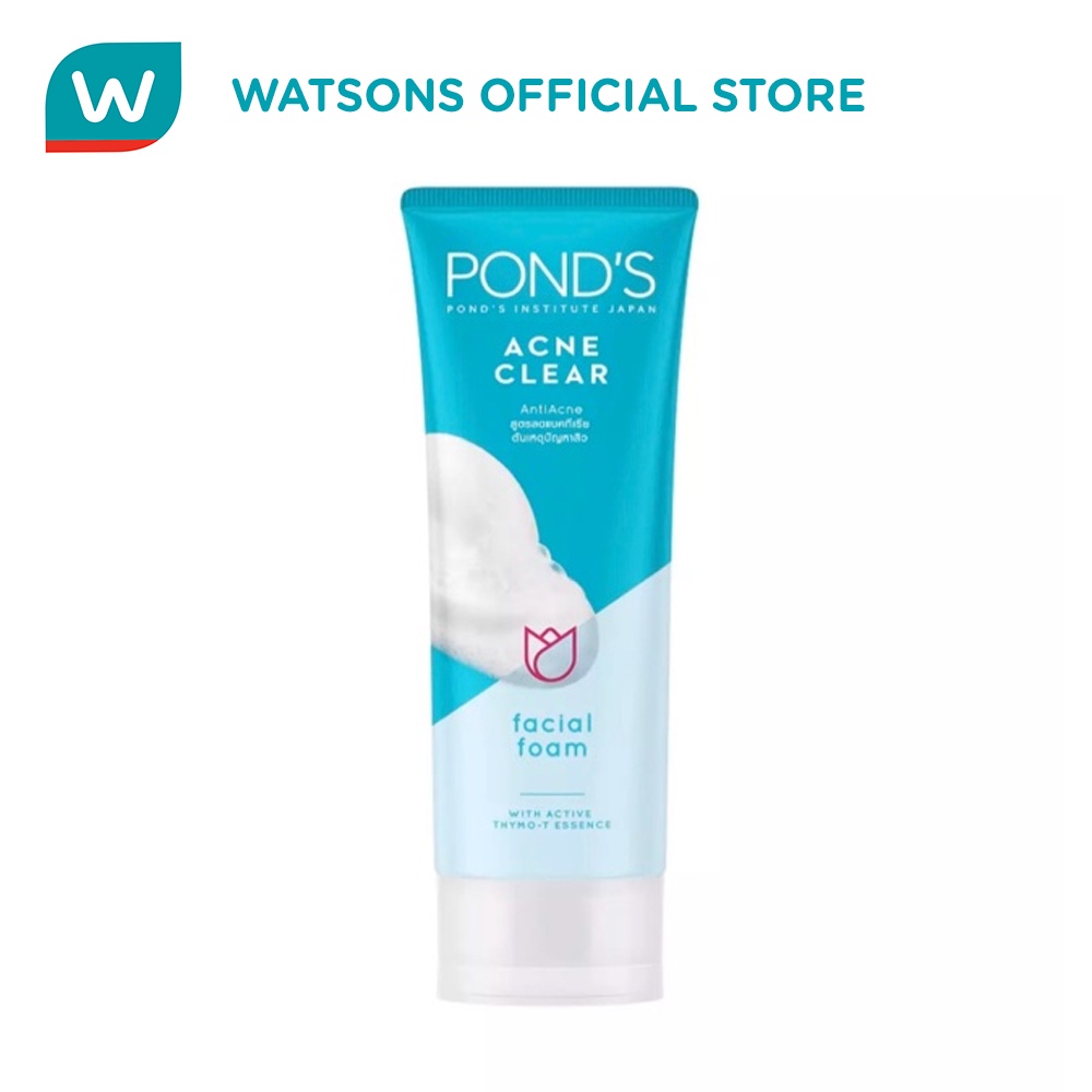 POND'S Acne Clear Anti-Acne Facial Foam 100G | Shopee Philippines